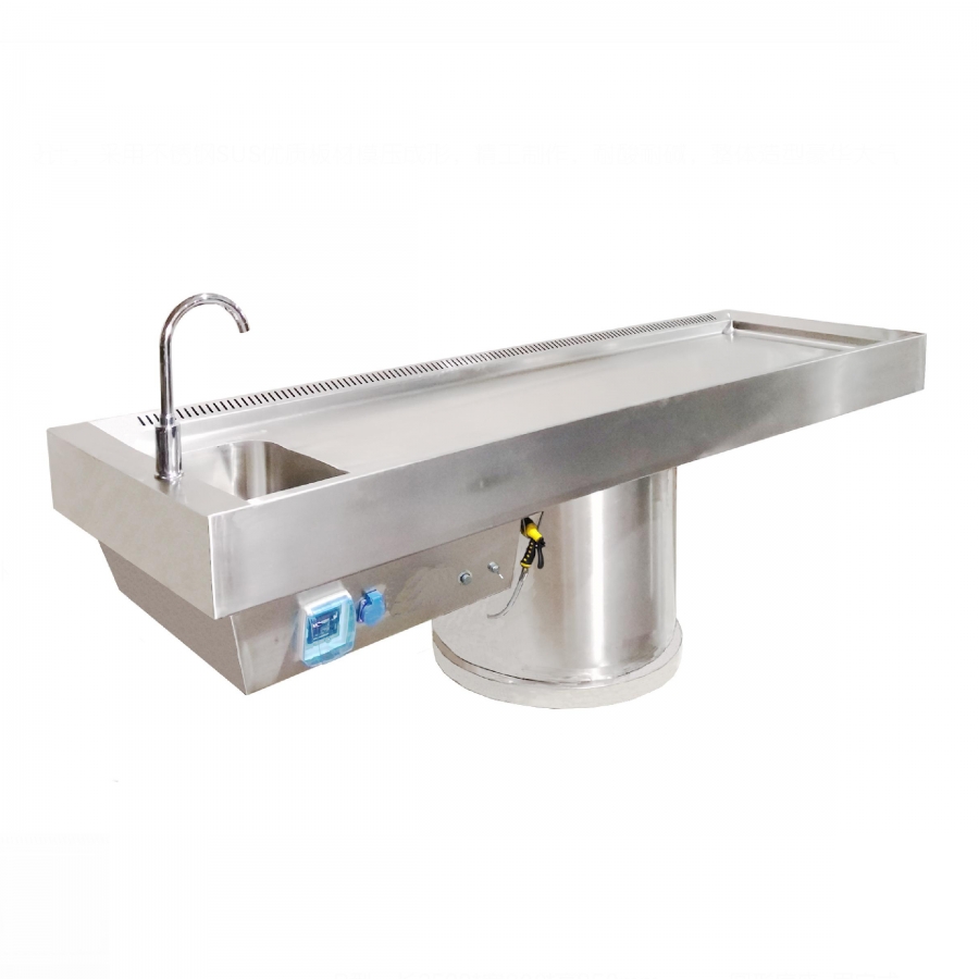 High quality Stainless steel 304 Autopsy Table necropsy table autopsie ...